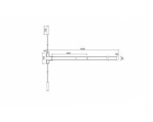 AKADA Panic Exit Device KD F3160 A - Akada Trading Company