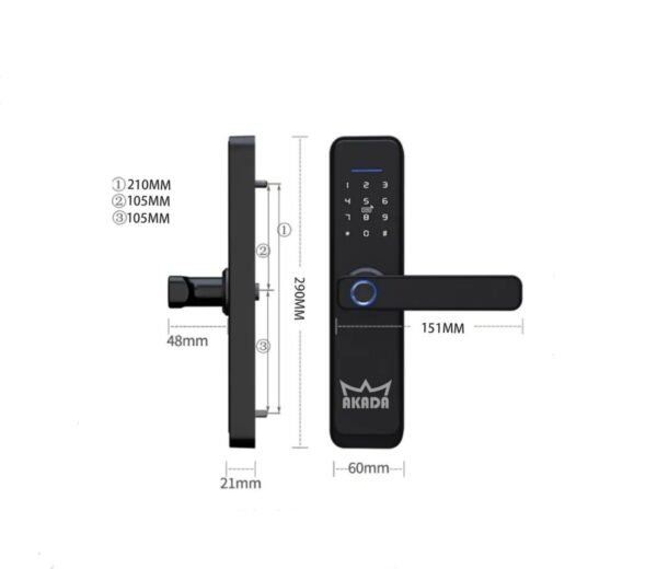 AKADA RE 022 Smart Lock - Akada Trading Company