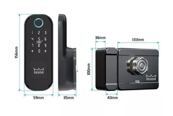 AKADA RE 033 Smart Lock - Akada Trading Company