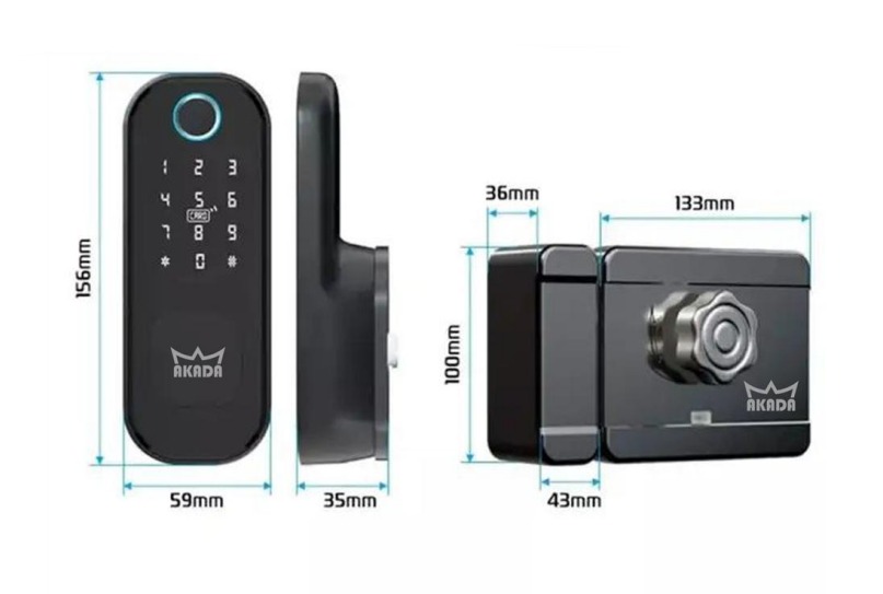 AKADA RE 033 Smart Lock - Akada Trading Company